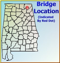 HistoricBridges.org - Mentone Bridge Map