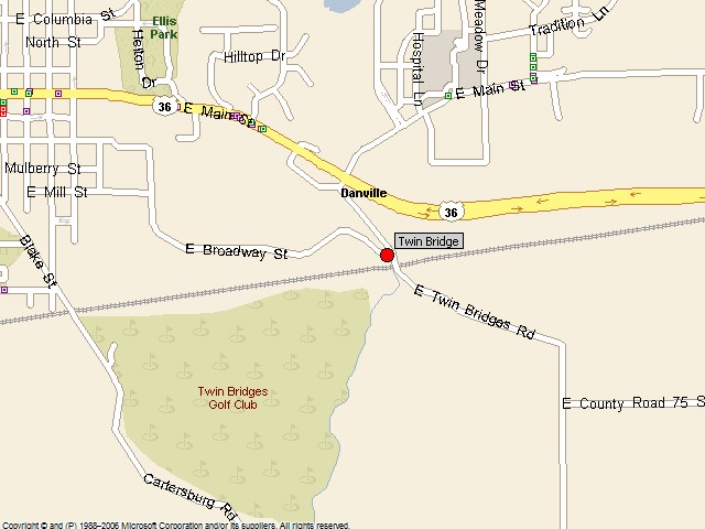 HistoricBridges.org - Twin Bridge Map