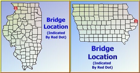 HistoricBridges.org - Sabula Rail Bridge Map
